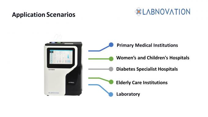 Labnovation LD-560 Full Automated HbA1c Analyzer IFCC NGSP Certificated ...