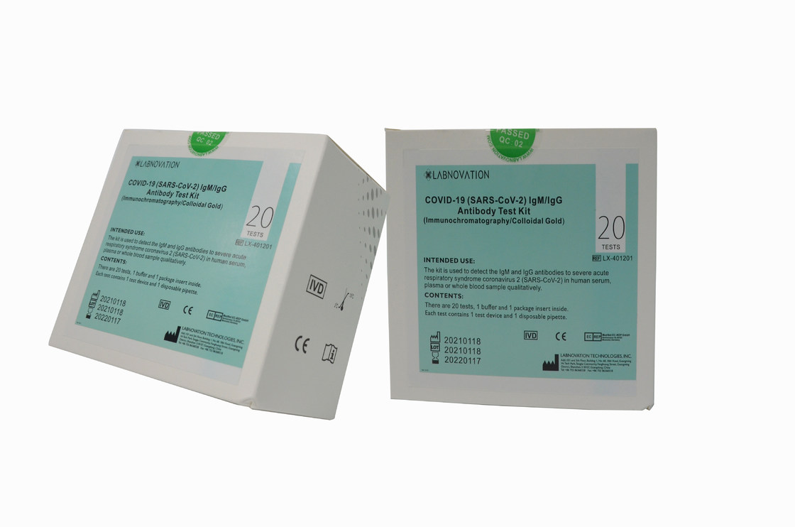 High Accuracy Rapid Antibody Test Kit Serum Plasma Whole Blood IgG/IgM ...