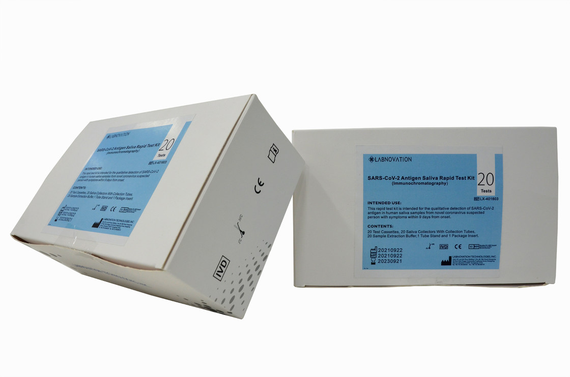 High Specificity CoV-19 Saliva Antigen Test Kit 20 Tests RTK Ag Saliva ...