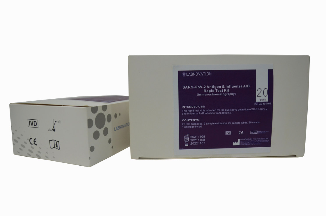 OEM Short Test Time CoV-19 Flu Swab Test Kit One Step Solution