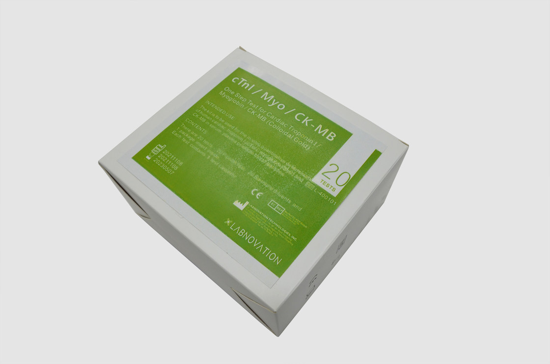 One Step CTnI Myo CK MB Test Kit Myoglobin Cardiac Troponin I Rapid ...