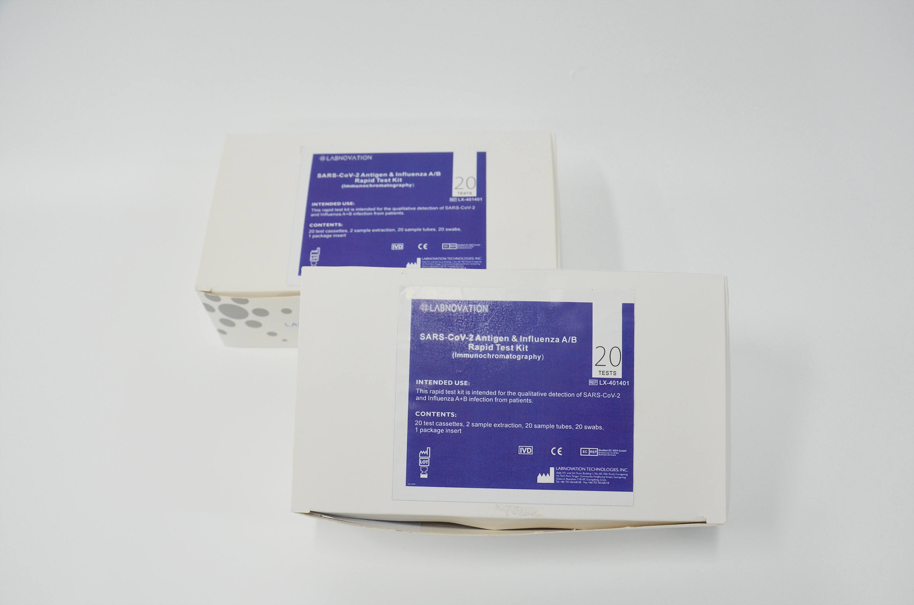 SARS-CoV-2 Lateral Flow Flu Rapid Antigen Test Kit ISO9001