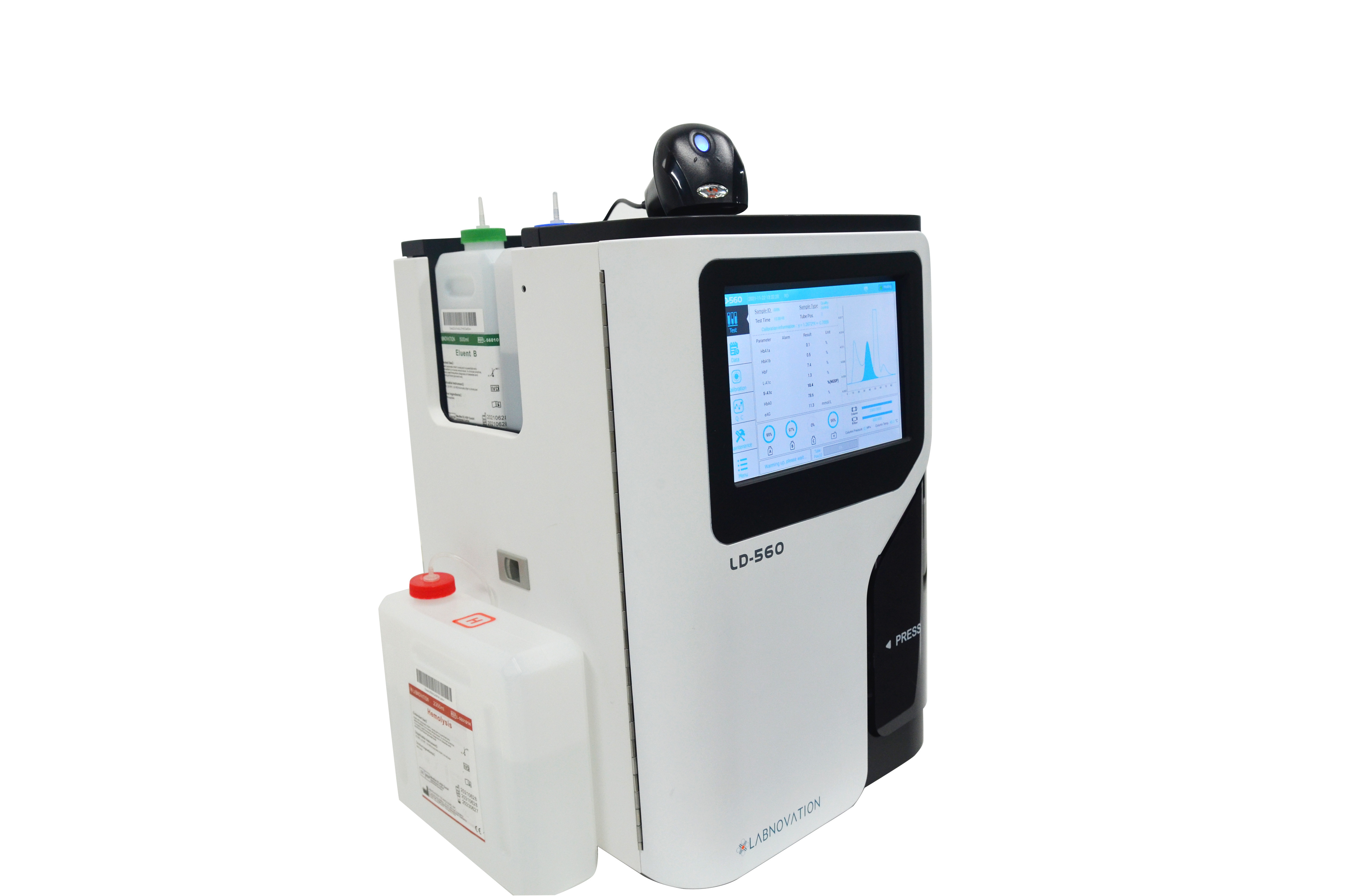 LD-560 Fully Automatic HbA1c Test Analyzer IVD Diagnostic Reagent Hba1c ...